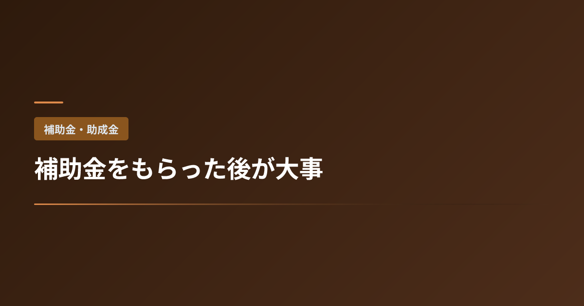 補助金の会計処理と圧縮記帳｜仕訳例つき実務手順 | 財務改善ナビ